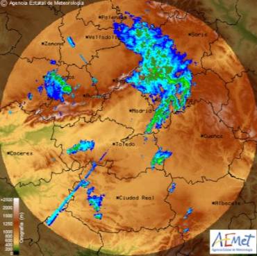 Se disparan las incidencias en Guadalajara por el temporal ...